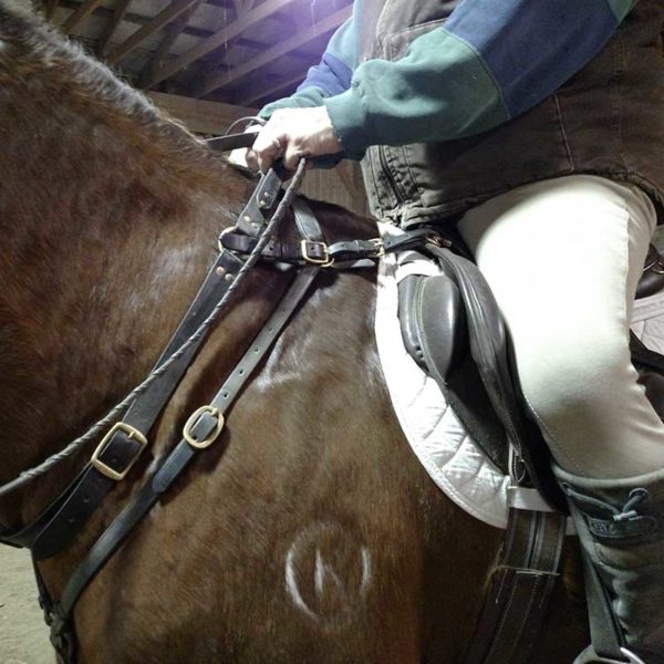 P.S.&B. Safety Strap 2-Piece Yoke - Ploughman's Saddlery & Belts